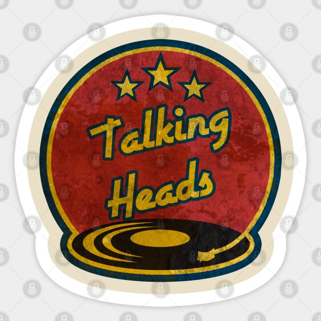 Talking heads - Talking Heads - Sticker | TeePublic