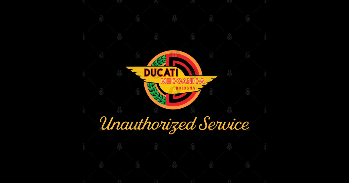 Ducati Motorcycles service - Ducati Motorcycles Service - Sticker ...