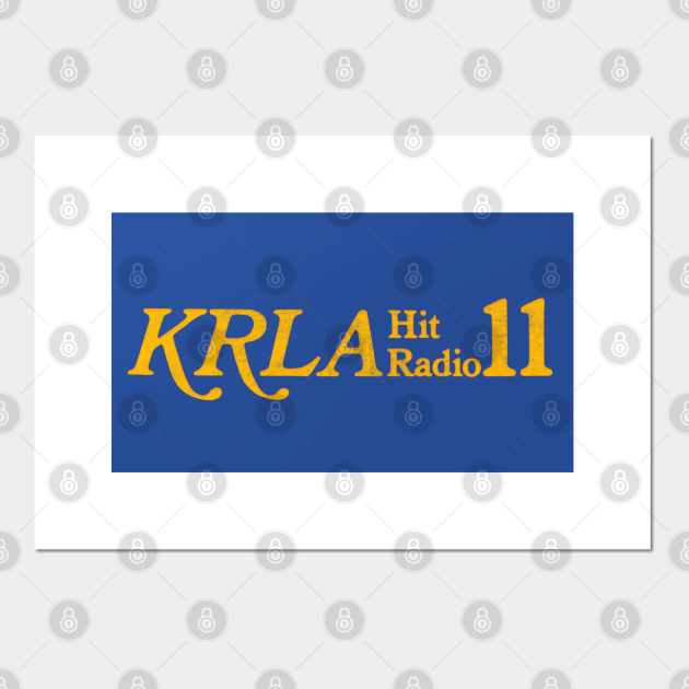 1110 AM KRLA /// LA Rock Radio Station - Radio Station - Posters and ...