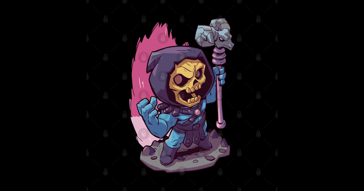 Skeleton cartoon marvel - Skeleton Art - Sticker | TeePublic