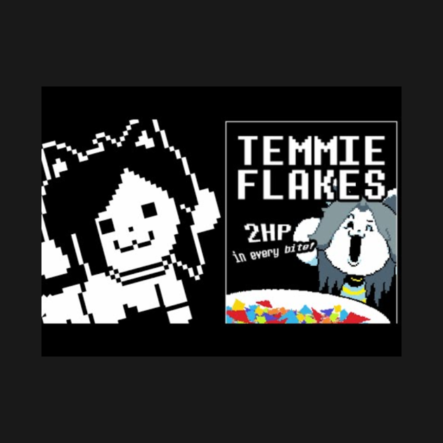 Temmie - Undertale - T-Shirt | TeePublic