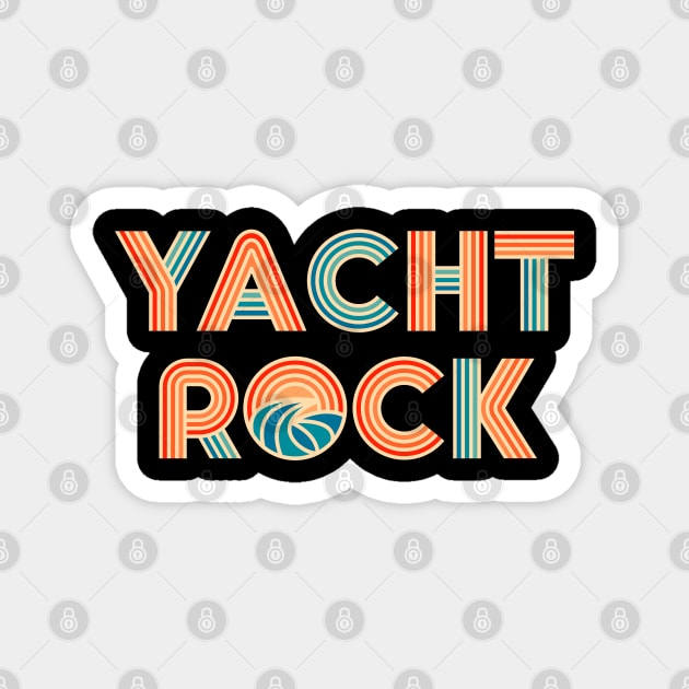 Yacht Rock Logo - Yacht Rock - Magnet | TeePublic