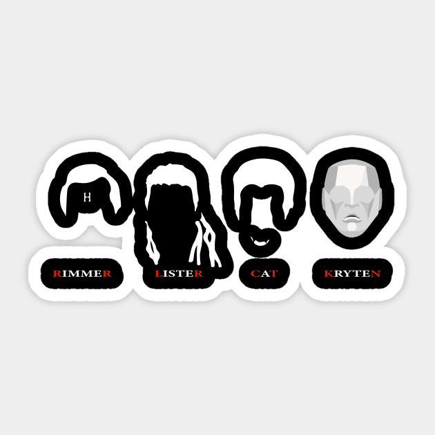 Red Dwarf Rimmer Lister Cat Kryten - Red Dwarf Rimmer Lister Cat Kryten ...