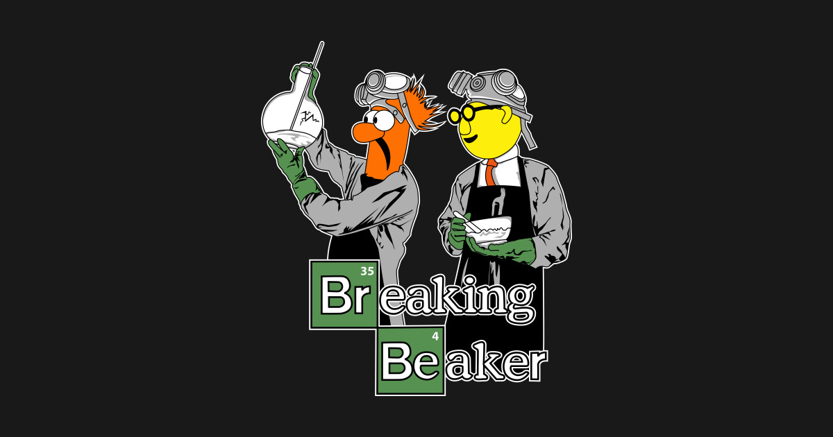 Breaking Beaker - Breaking Bad - T-Shirt | TeePublic