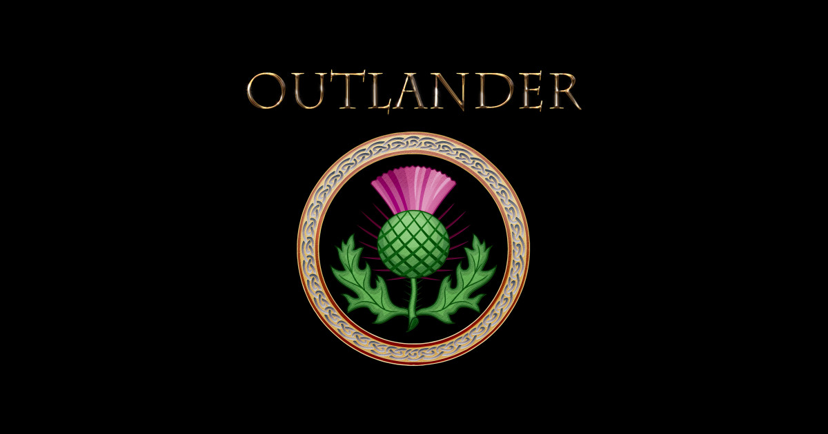 Outlander Thistle - Outlander Tv Show On Starz - T-Shirt | TeePublic