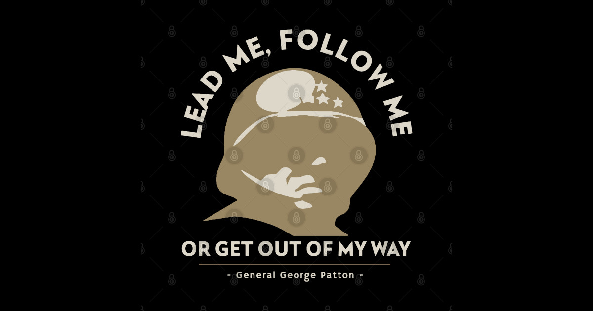 WW2 General George Patton Quote - George Patton - Sticker | TeePublic