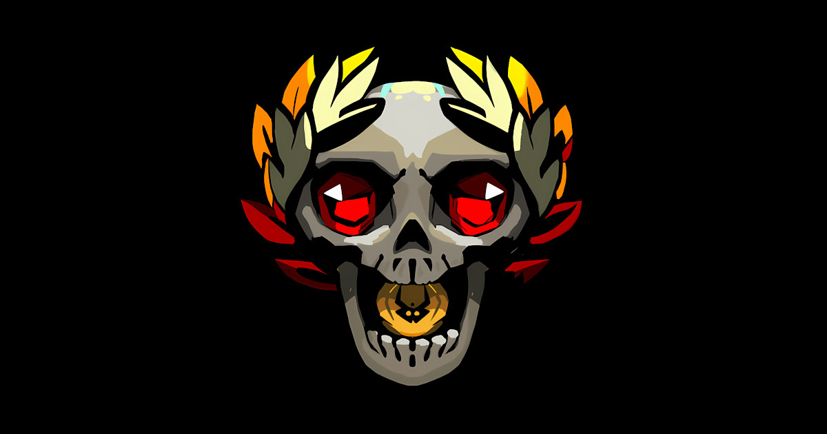 Hades Game Skull - Hades Game Skull - Sticker | TeePublic