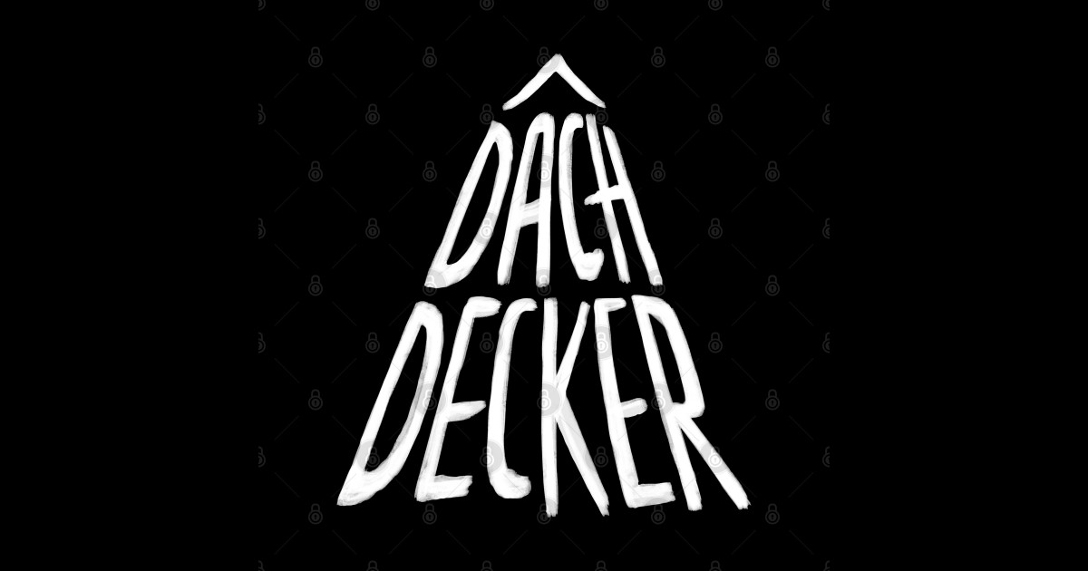Handwerker, Dach Decker Dachdecker - Dachdecker - Sticker | TeePublic