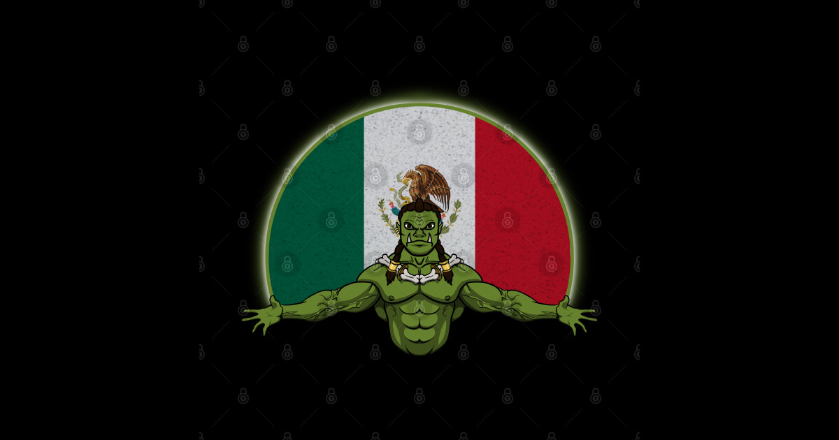 Orc Mexico - Mexico - Sticker | TeePublic