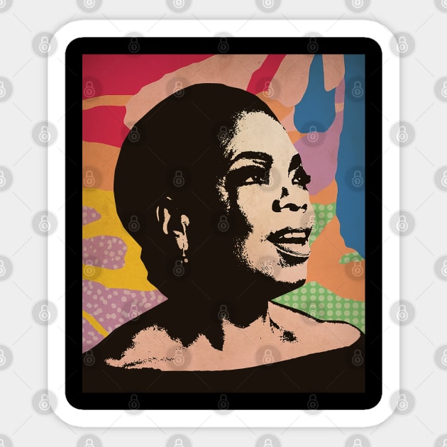Vintage Poster - Oprah Winfrey Style - Oprah Winfrey - Sticker | TeePublic