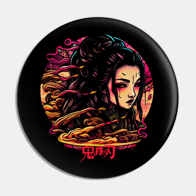 Evil Nezuko - Nezuko - Pin | TeePublic