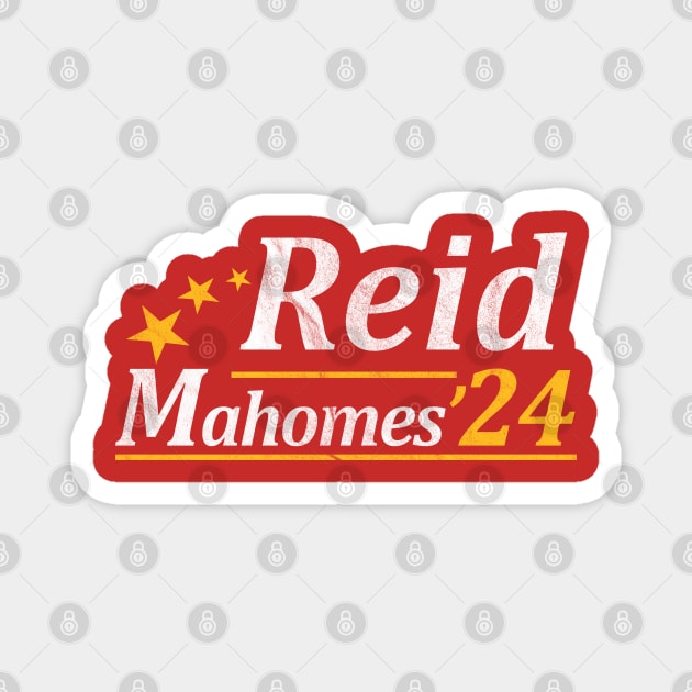 Andy Reid Patrick Mahomes 2024 2024 Election Magnet Teepublic