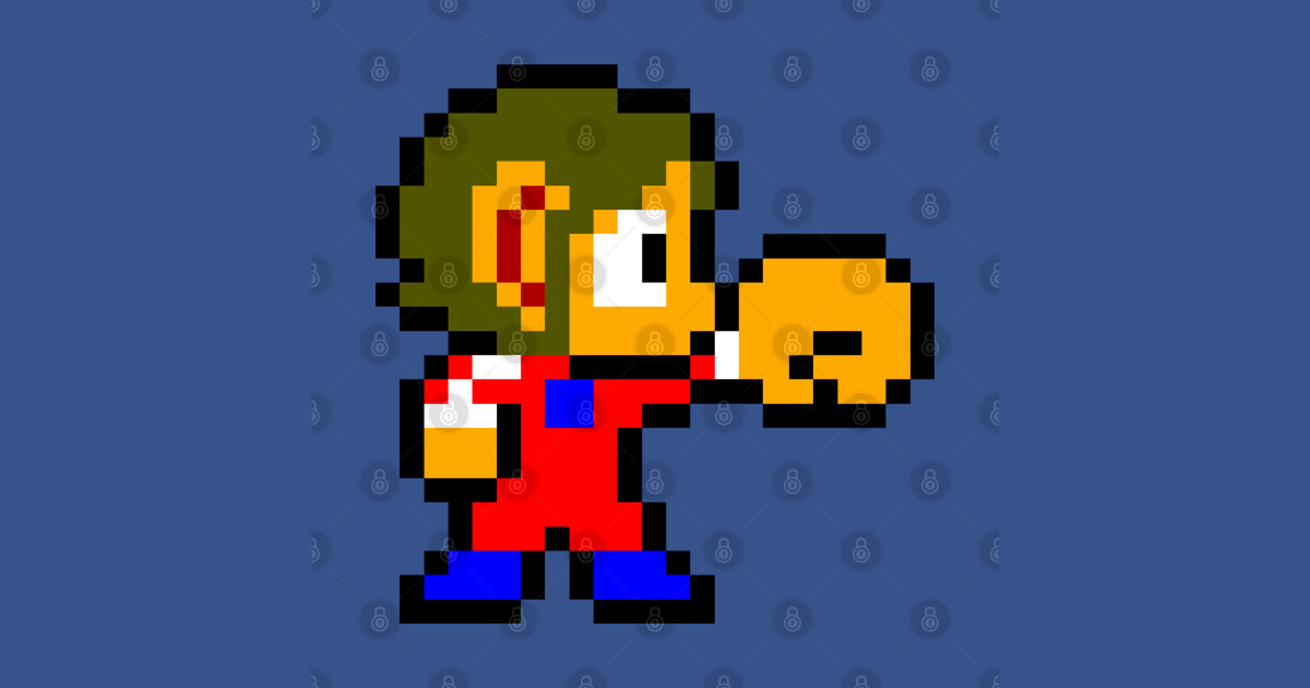 Alex kidd Retro Pixel - Alex Kidd - T-Shirt | TeePublic