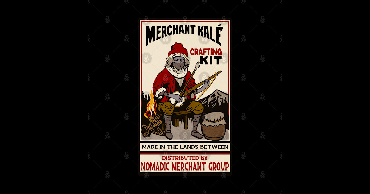 Elden Ring - Merchant Kale - Elden Ring - Sticker | TeePublic