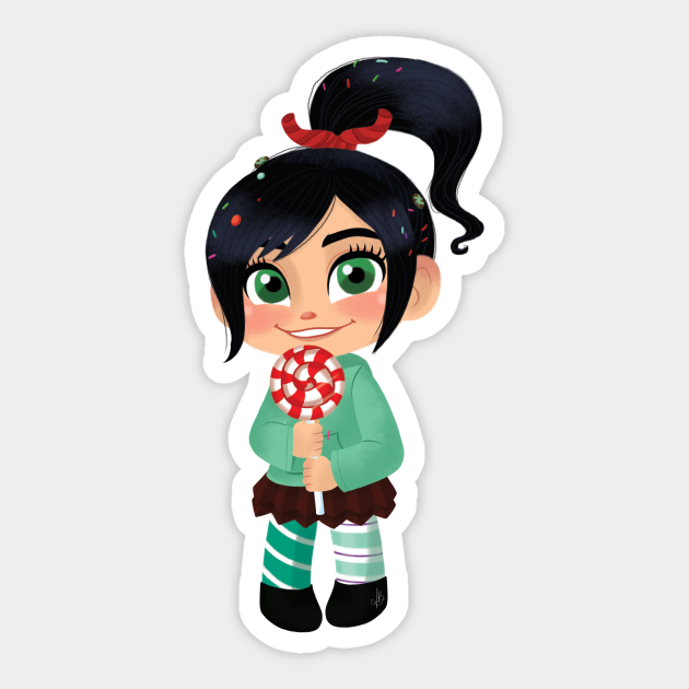 VANELLOPE - Wreck It Ralph - Sticker | TeePublic