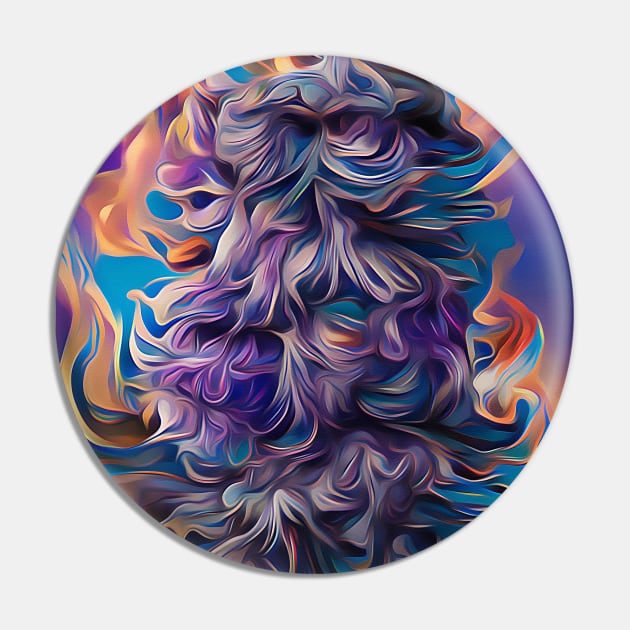 Blue Swollen Hot Shimmering Nug Bud Weed Cannabis - Nugs - Pin | TeePublic