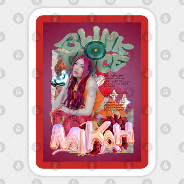 PPOP Girl Group Mikah - Bini - Sticker | TeePublic
