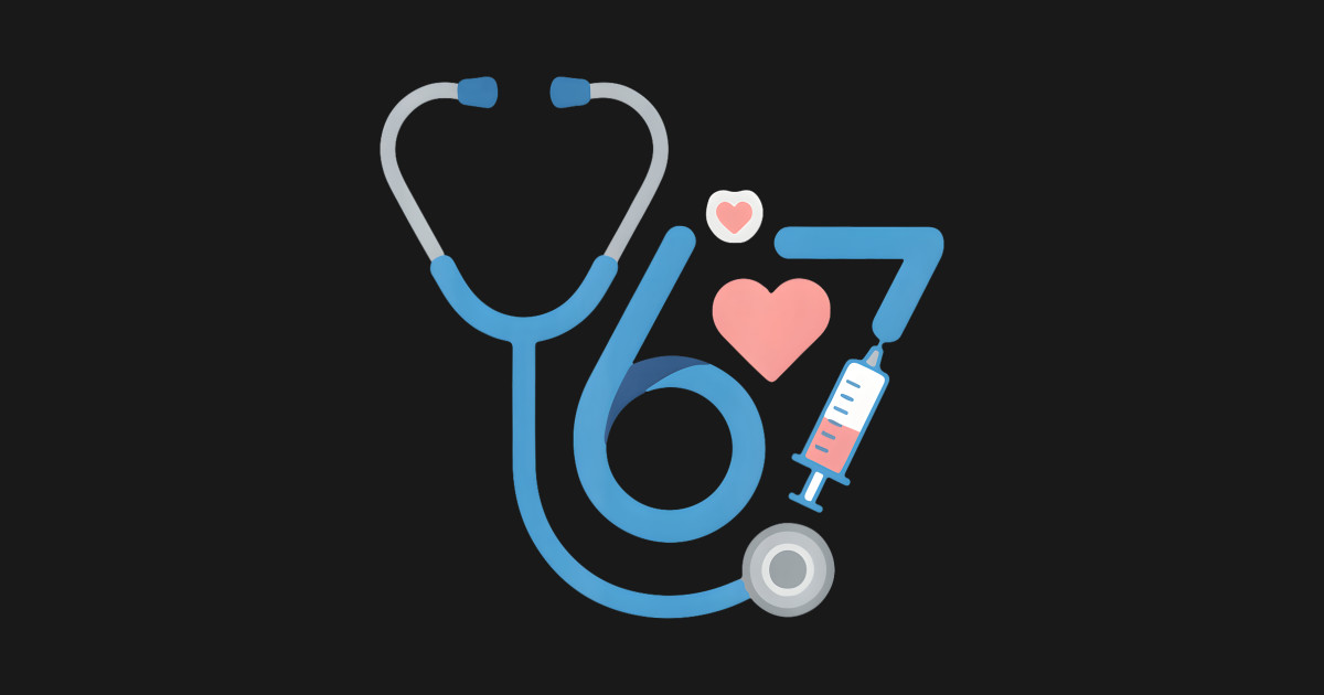 67 Nurse Six Seven Nursing Humor - Funny Nurse Meme - T-Shirt | TeePublic