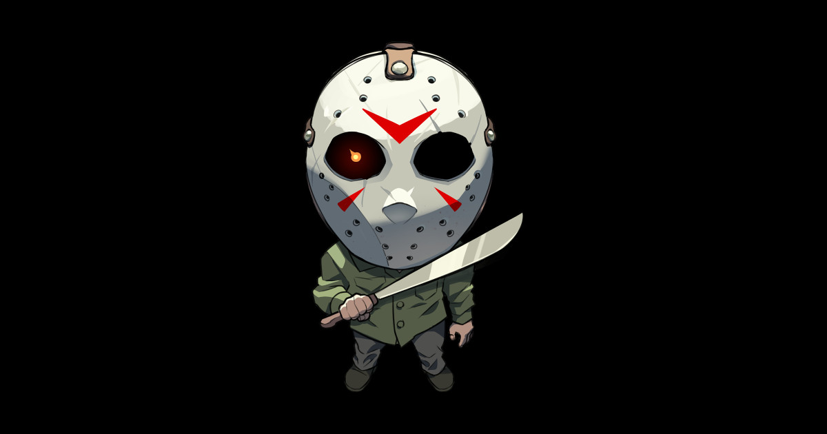 Jason Voorhees Slasher - Friday The 13th - Sticker | TeePublic