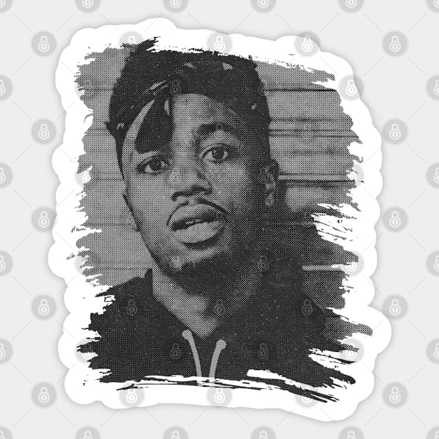 Metro boomin // Retro poster - Metro - Sticker | TeePublic