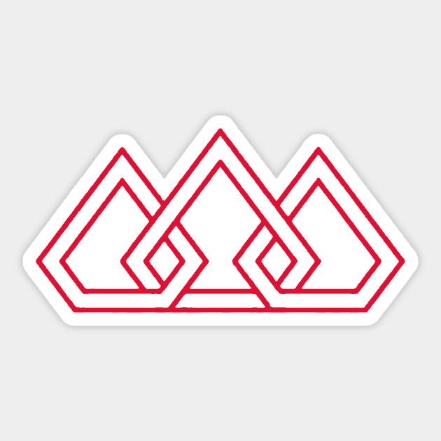 Crown Of The Unstoppable Legend (Righteous Red) - The Score - Sticker ...