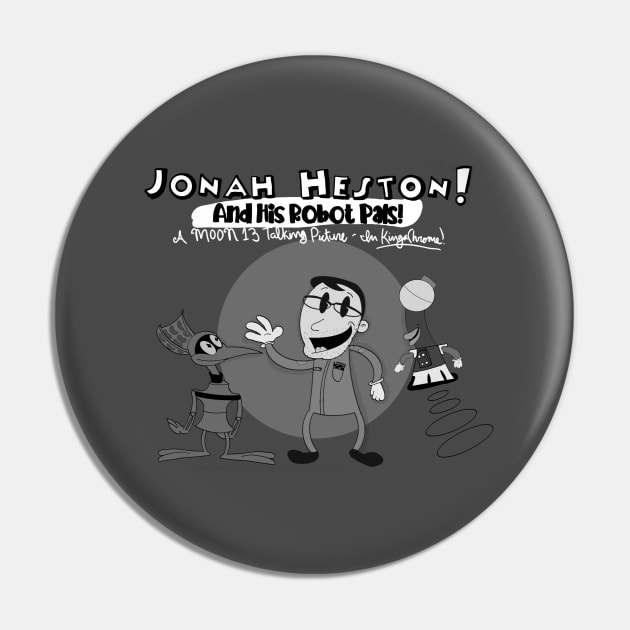 Jonah Heston and His Robot Pals! - Mst3k - Pin | TeePublic