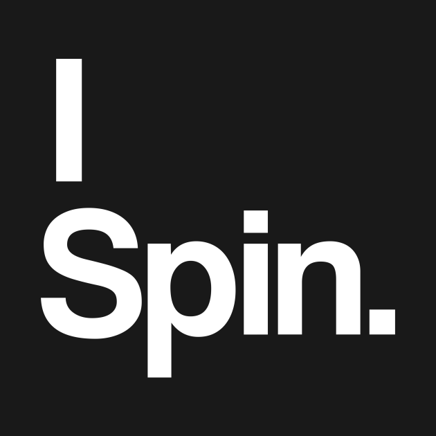 I Spin Cycling-Biking Workout Design - Workout - Pin | TeePublic