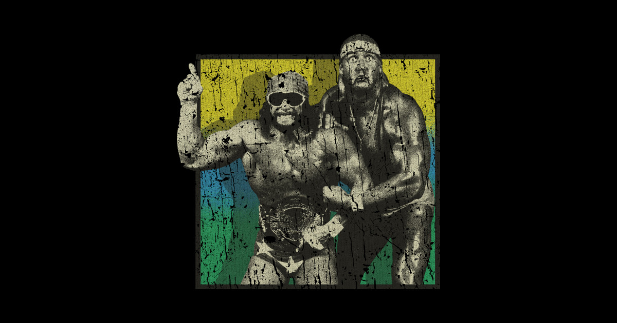 VINTAGE RETRO STYLE - MACHO MAN RANDY SAVAGE 70S - Vintage - Posters ...