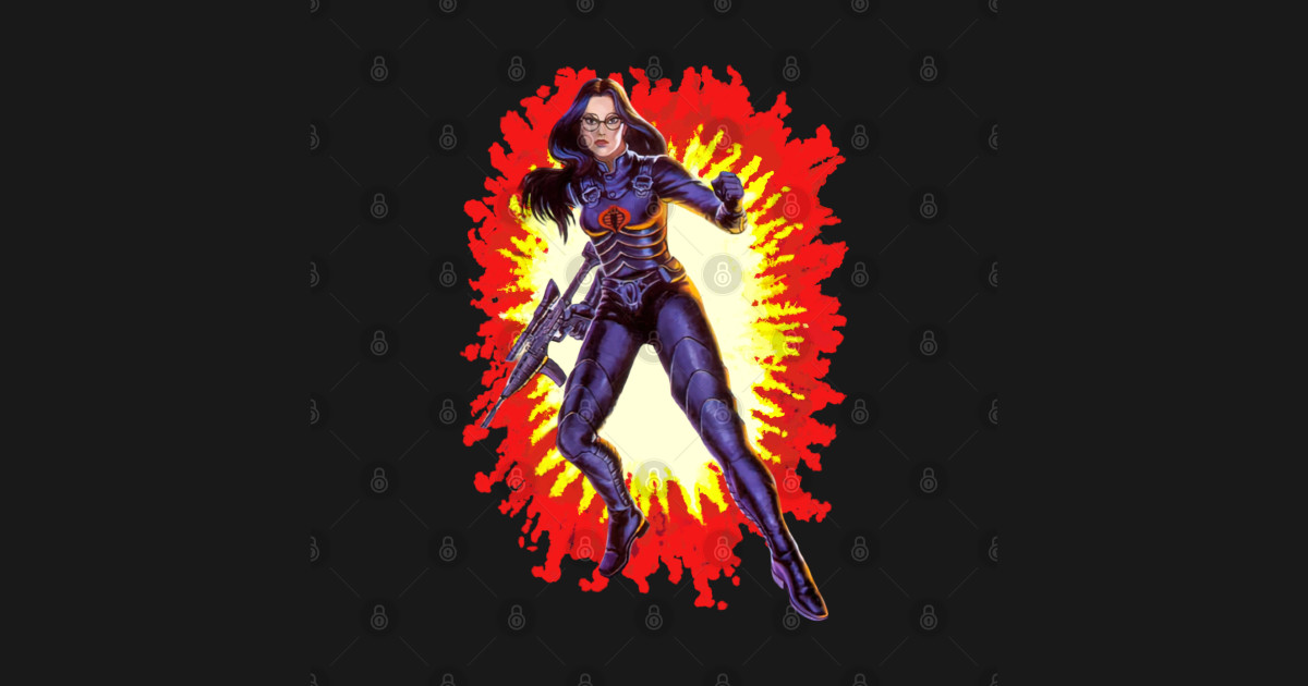 Baroness Gi Joe Toy Art Card Gi Joe T Shirt Teepublic