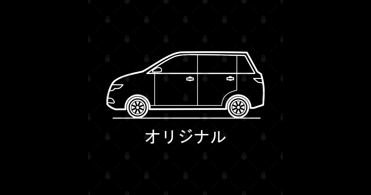 Original MPV Car - Mpv - Sticker | TeePublic