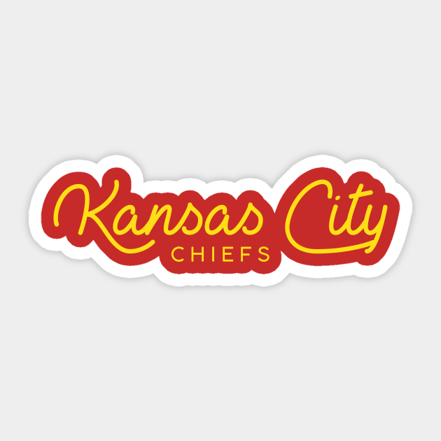 Kansas City - Football - Sticker | TeePublic