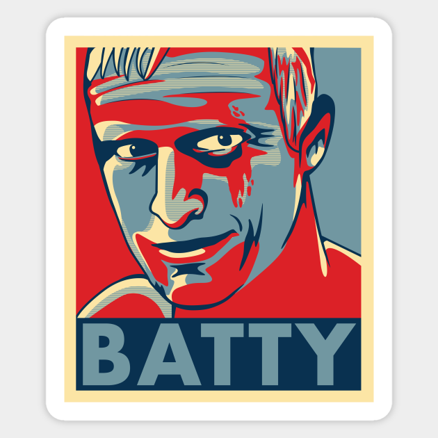Roy Batty "Hope" Poster - Bladerunner - Sticker | TeePublic
