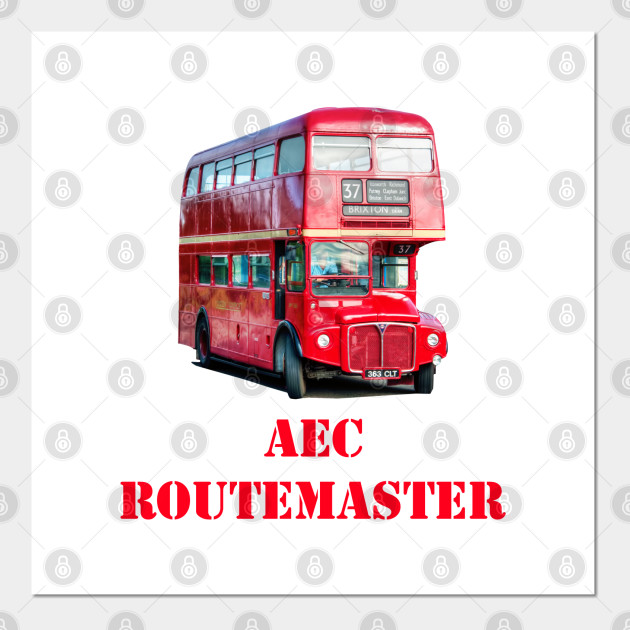 AEC Routemaster London Bus - London Bus - Posters and Art Prints ...