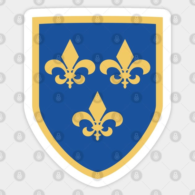 Civilization emblems - Franks - Age Of Empires 2 - Sticker | TeePublic