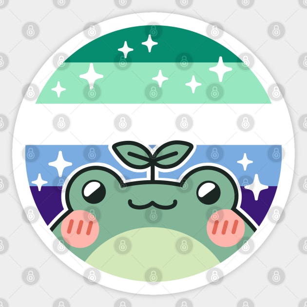 Gay MLM Pride Frog | LGBTQ Flag - Lgbtq - Sticker | TeePublic