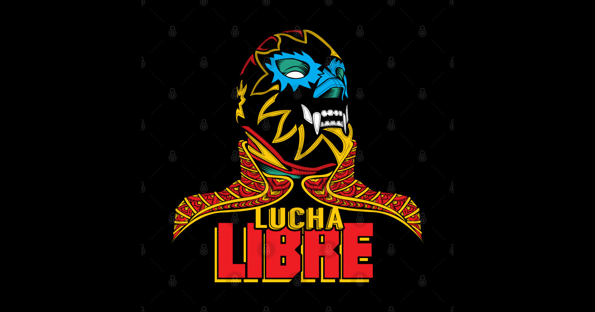 Lucha libre mexicana - Lucha Libre - Sticker | TeePublic