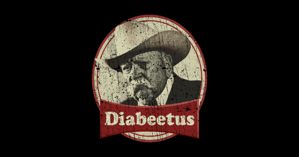 RETRO STYLE - DIABEETUS MY OLD MAN - Retro - Sticker | TeePublic