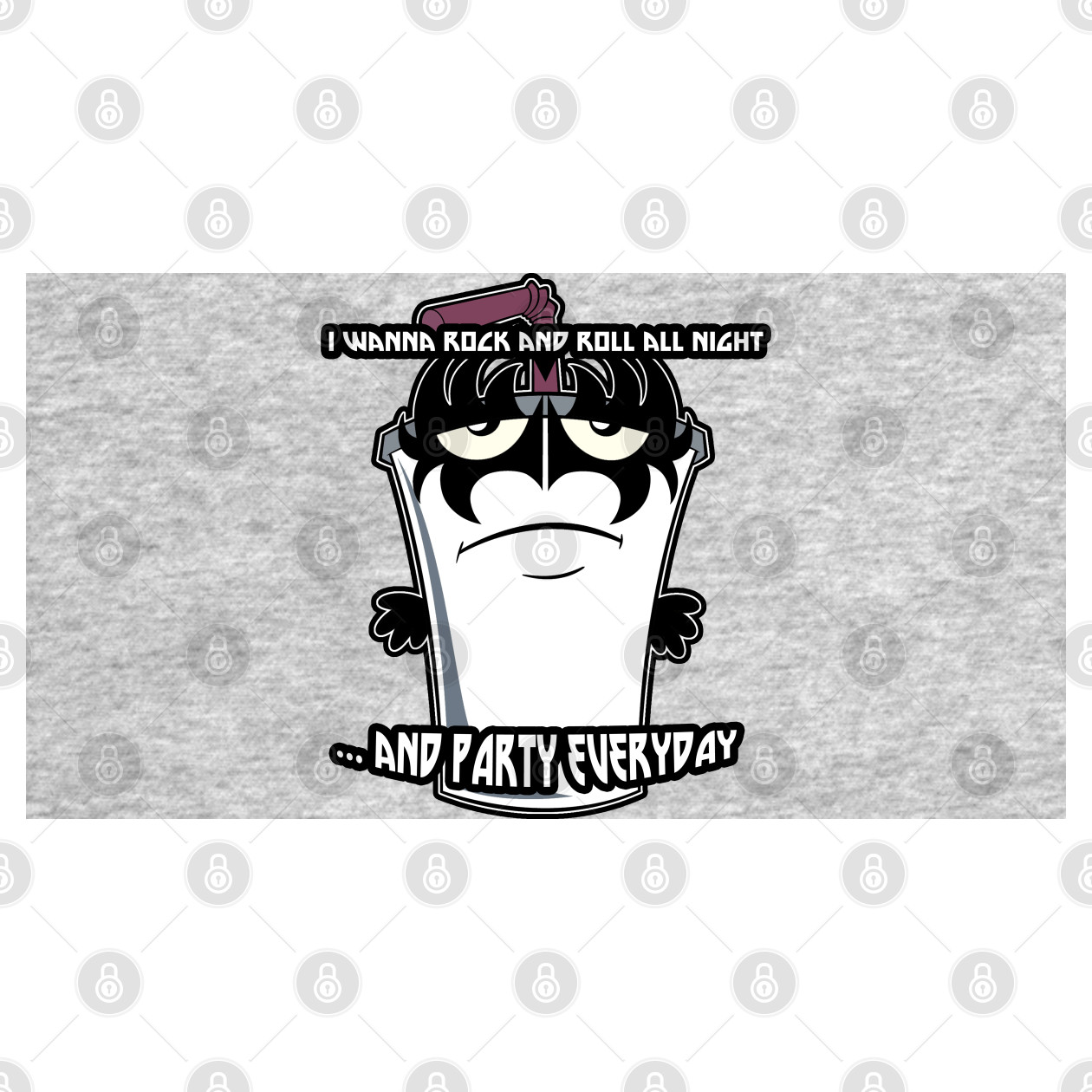 Master Shake Demon - Rock - T-Shirt | TeePublic