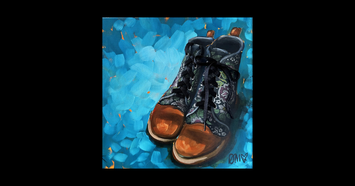 Walk the Interesting Path - Shoe - Posters and Art Prints | TeePublic