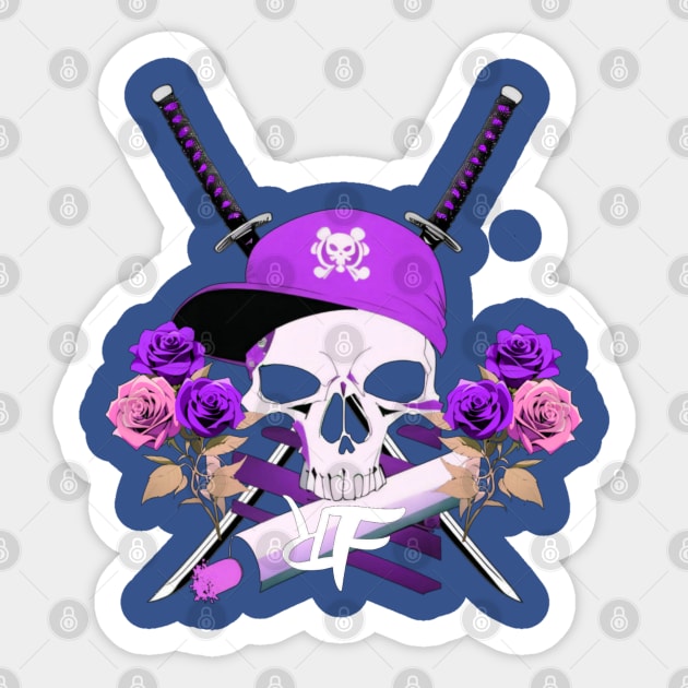 Jolly Roger Zambarau - Pirates - Sticker | TeePublic