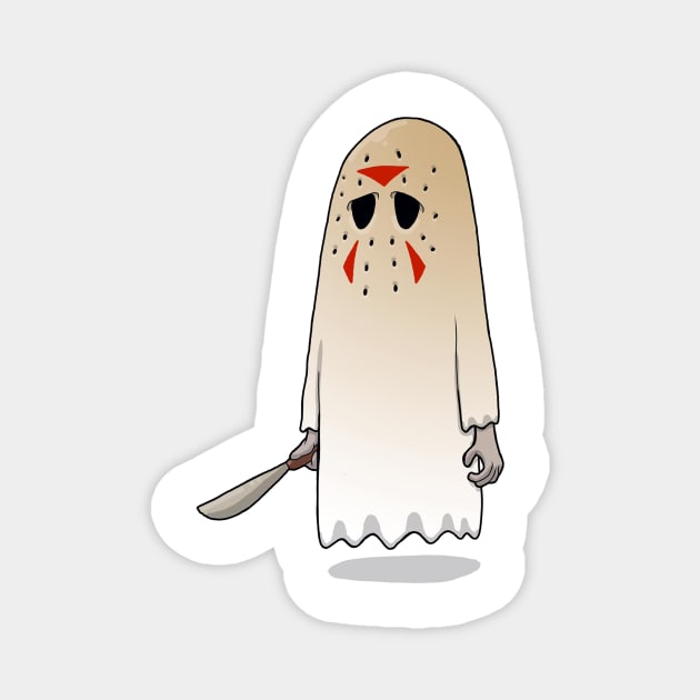 friday 13th ghost - Jason Vorhees - Magnet | TeePublic