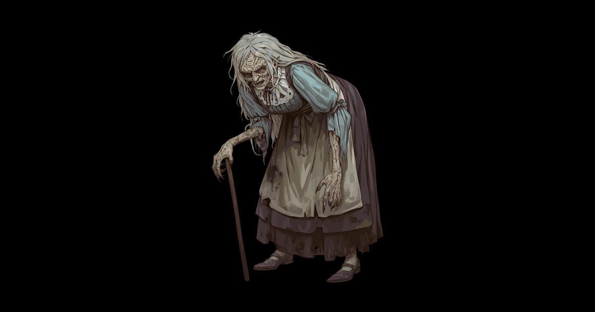 Creepy Hag Halloween - Hag - Sticker | TeePublic