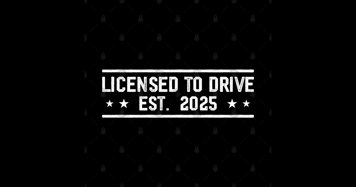 New Driver 2025 Teen Boys Male Driver License Teen Driver - Driver 2025 ...
