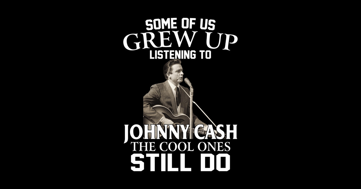 johnny CASH - Johnny Cash - Sticker | TeePublic