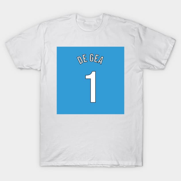 De Gea Home Kit - 22/23 Season - David De Gea - T-Shirt | TeePublic
