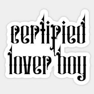 Lover Romantic Boy Stickers for Sale | TeePublic