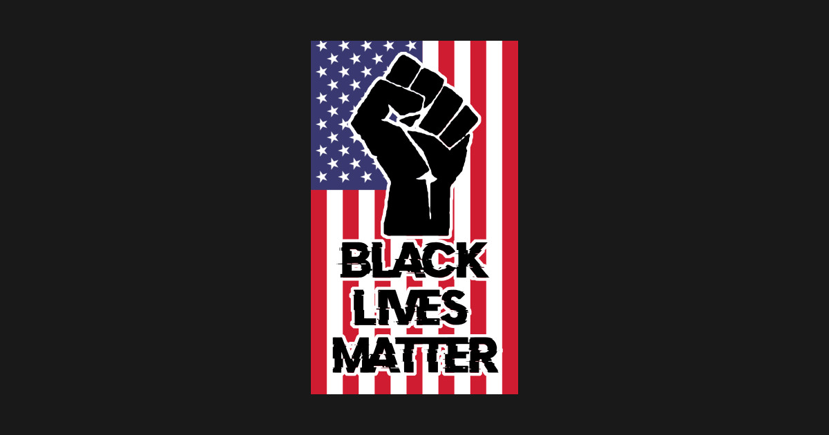 BLM USA - Black Lives Matter - T-Shirt | TeePublic