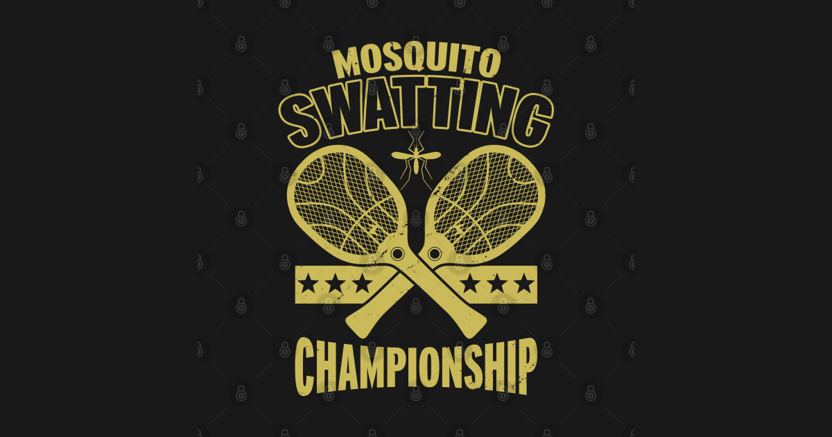 Mosquito Swatting Championship Funny Tennis Badminton Parody - Funny ...