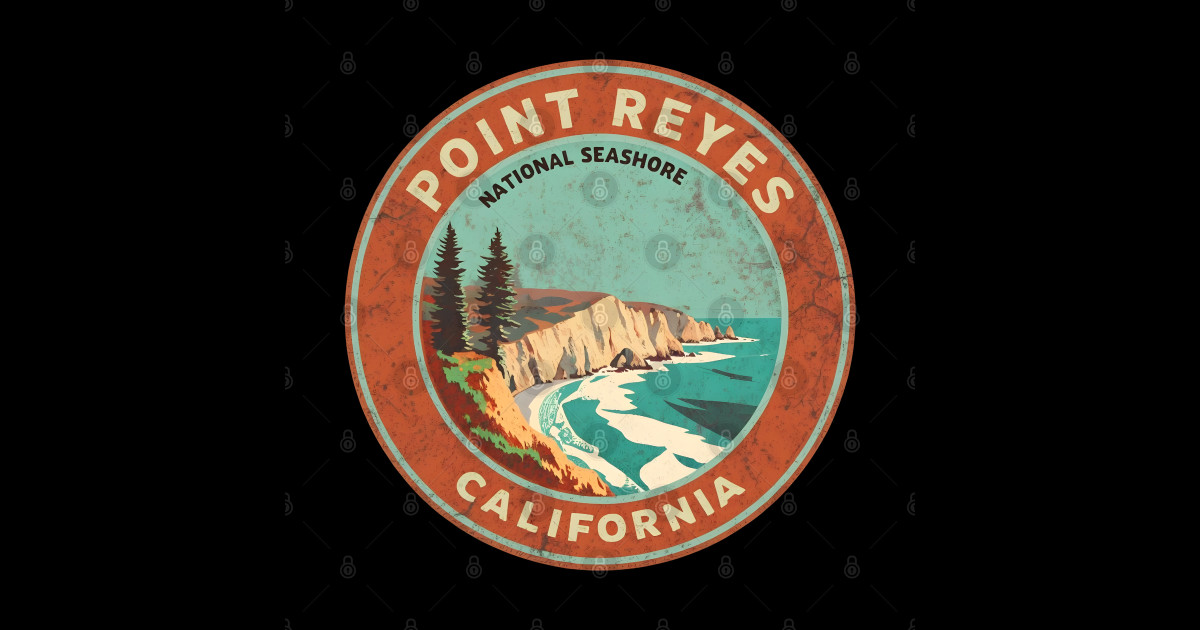 Point Reyes National Seashore, California - Point Reyes - Sticker ...