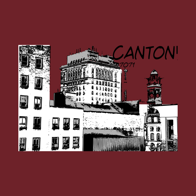 Canton Comic Book City - Canton Ohio - T-Shirt | TeePublic